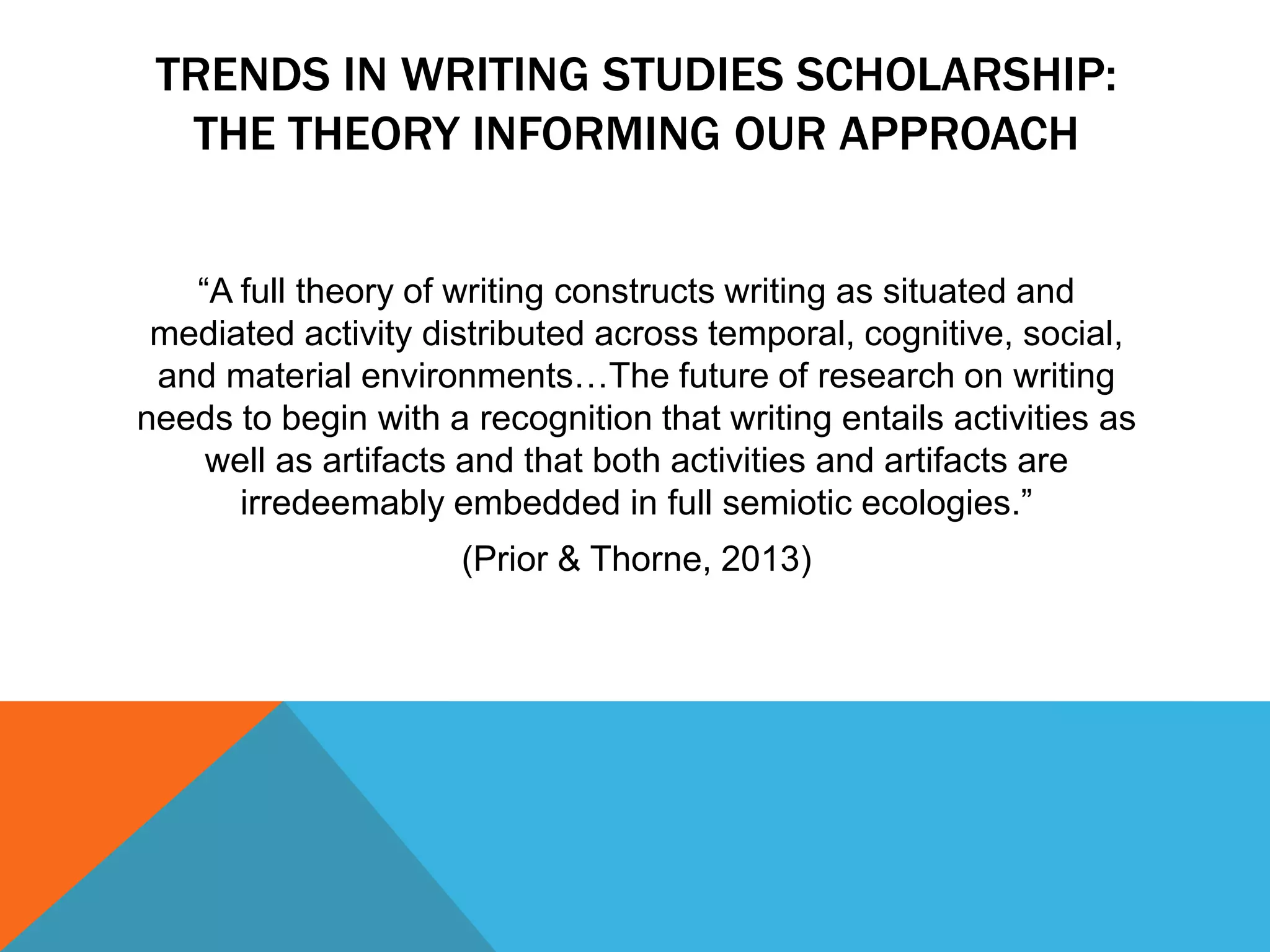 TYCA-West Presentation 2014 | PPT