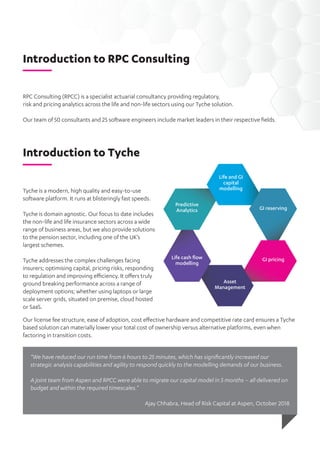 Tyche financial modelling | PDF