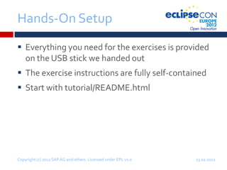 Building Eclipse Plugins and RCP Applications with Tycho - ECE 2012 | PPTX | Operating Systems ...