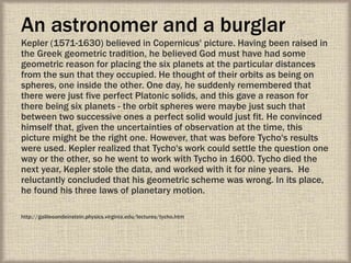 Tycho Brahe Rock Star of His Day | PPT