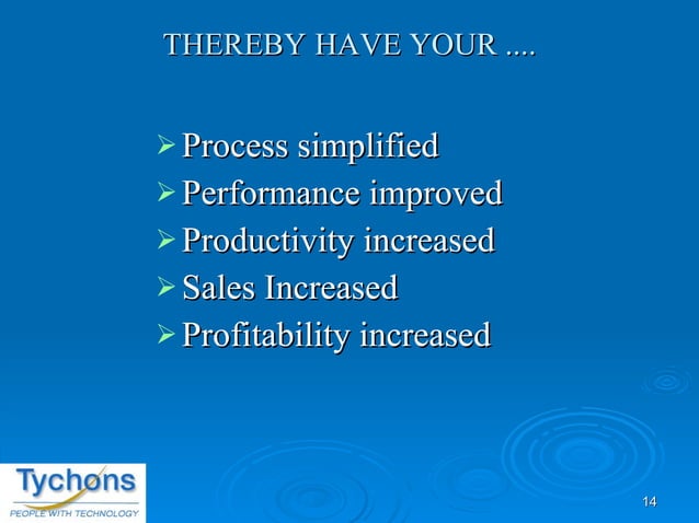 Tychons Presentation | PPT