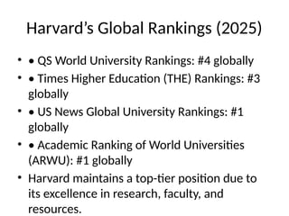 TYCHR_Harvard_University_Ranking. pptx | PPTX