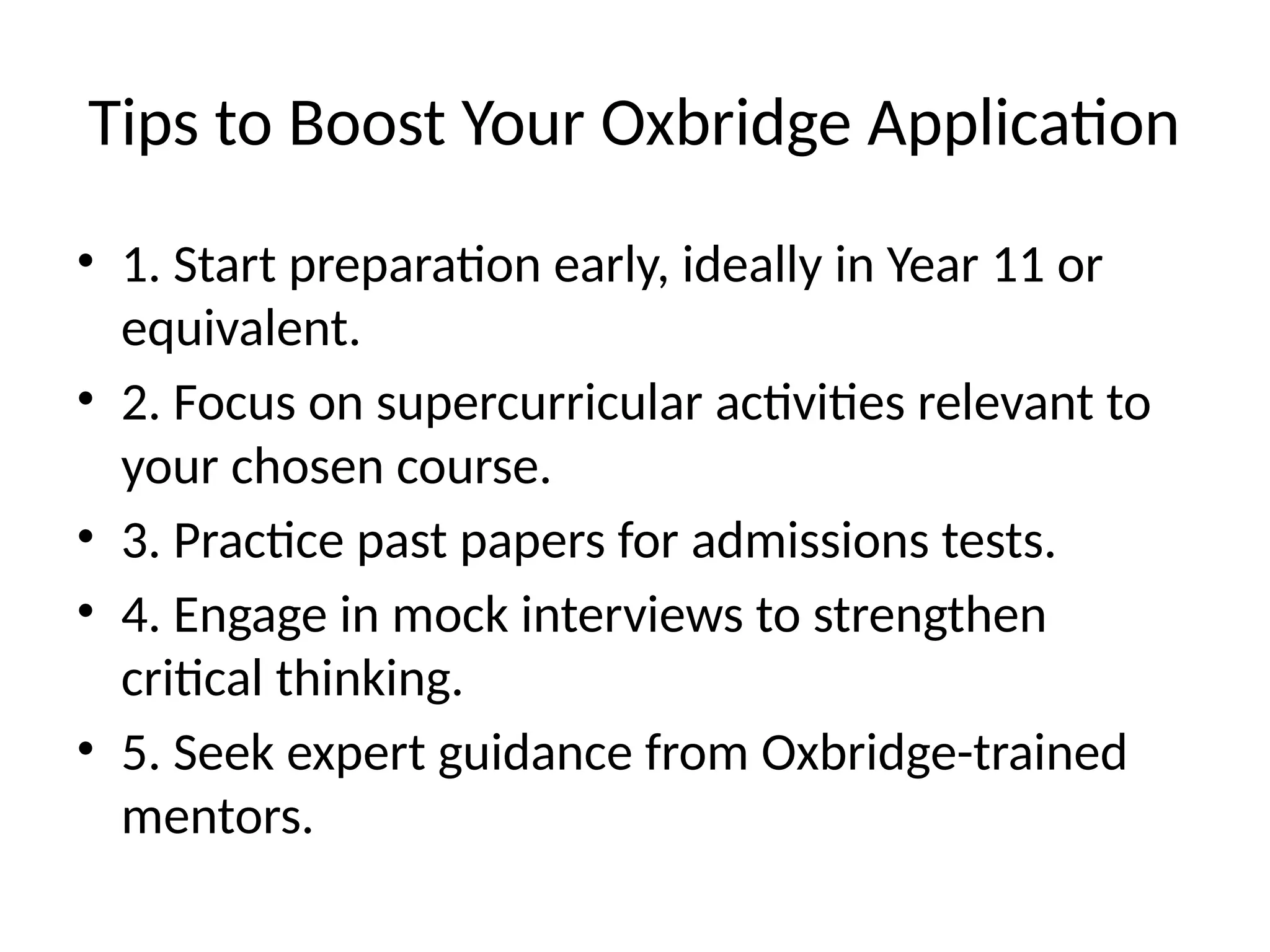 Tychr Oxbridge_Acceptance_Rate Presentat | PPTX