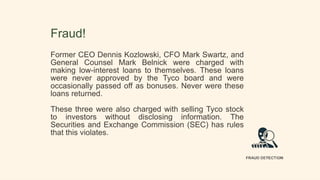 Tyco-Scandal-2002 by Chowdhury Raiyan Tasin | PPT