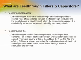EMI/RFI Feedthrough Capacitors | PPT