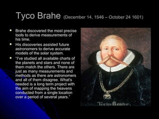 Tyco Brahe | PPT