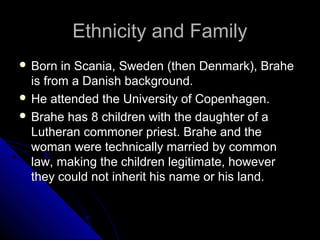 Tyco Brahe | PPT