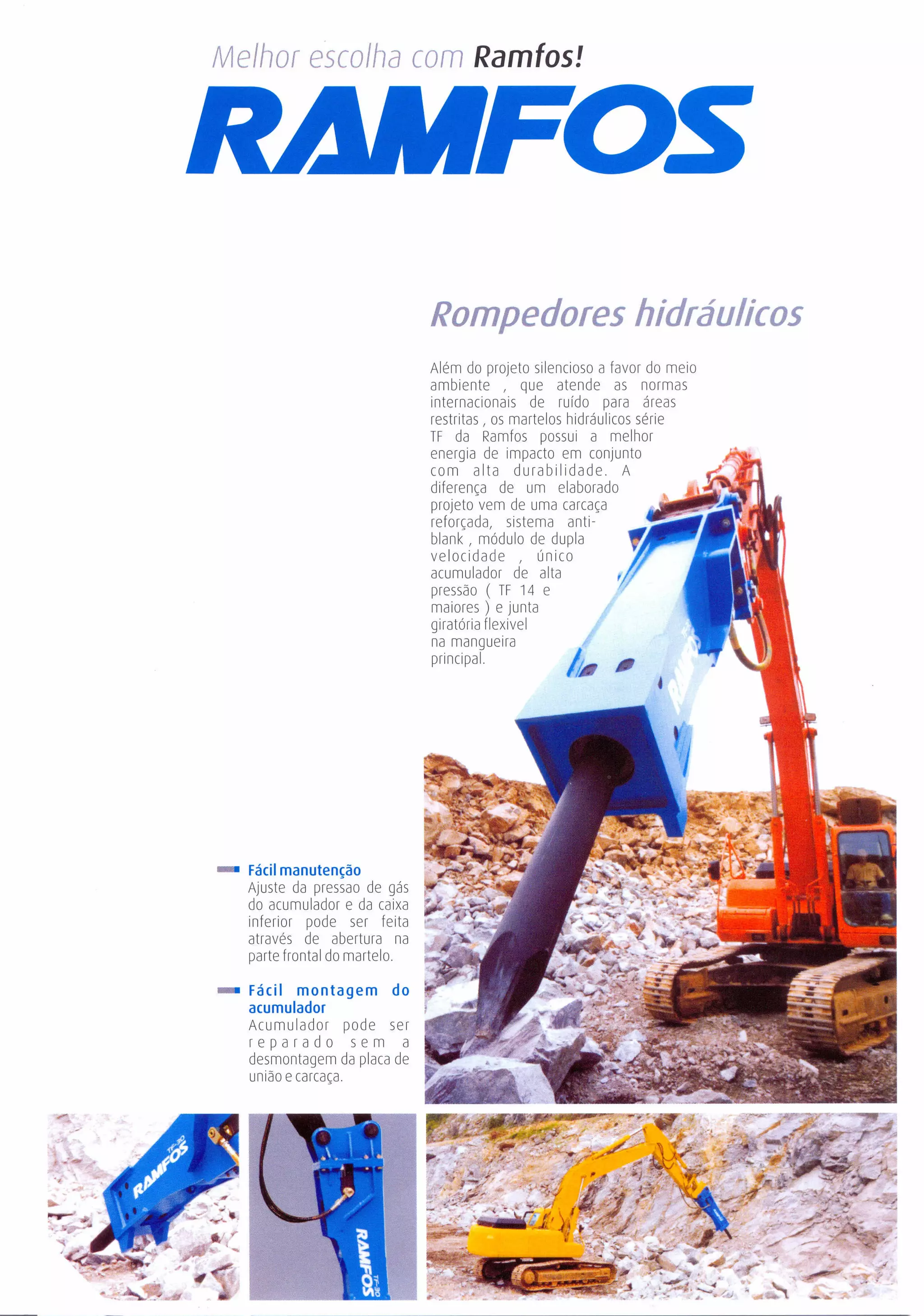 RAMFOS HIDRAULIC HAMMERS | PDF