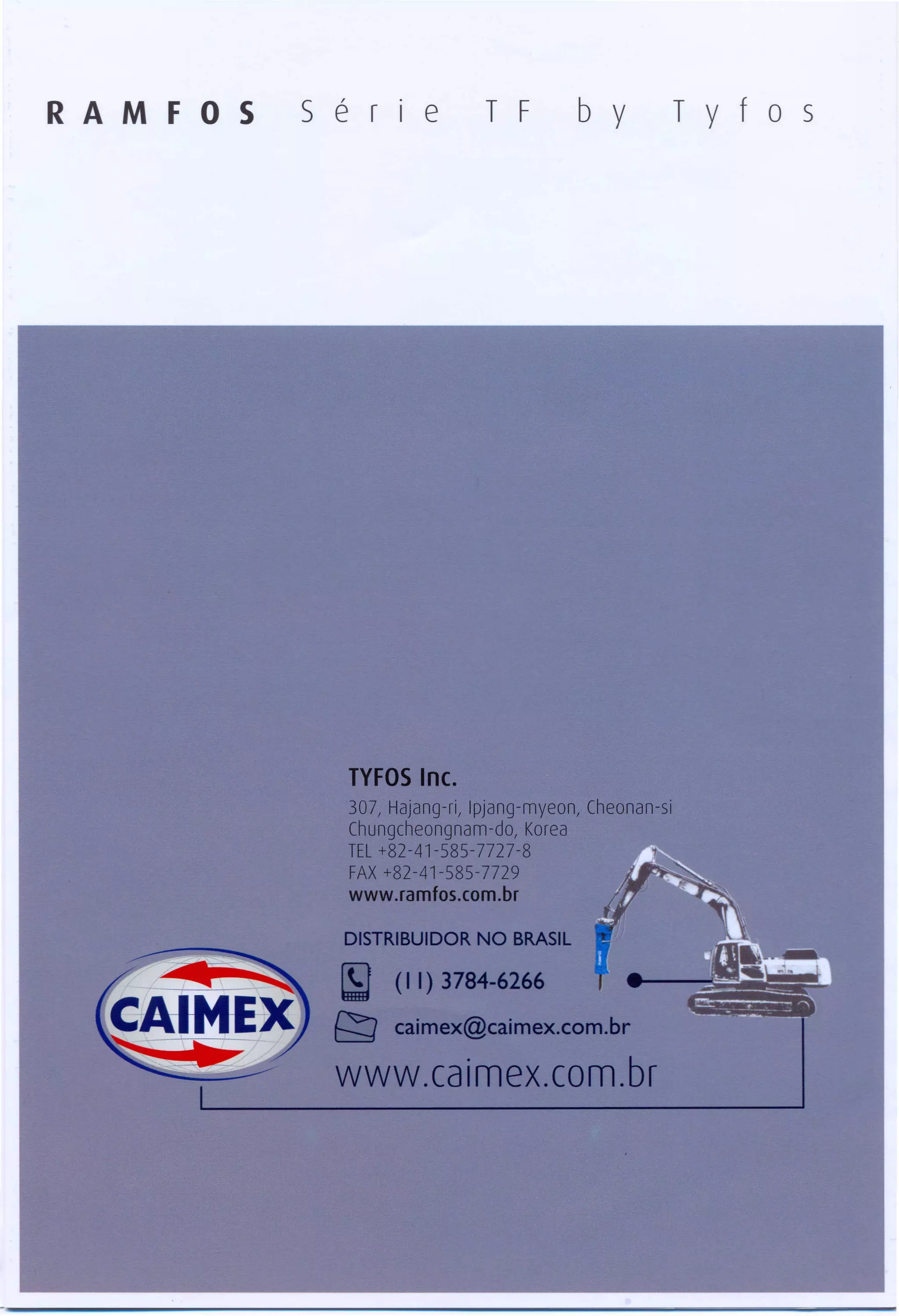 RAMFOS HIDRAULIC HAMMERS | PDF