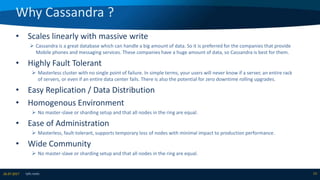 Why Cassandra? | PPT
