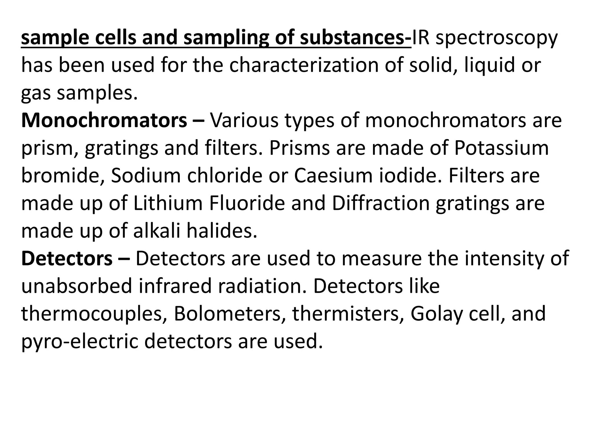 INFRARED(IR) SPECTROSCOPY OF NATURAL PRODUCTS | PPTX