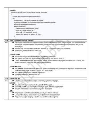 TY.BSc.IT Java QB U4 | PDF