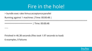 Testing your infrastructure with litmus | PPT