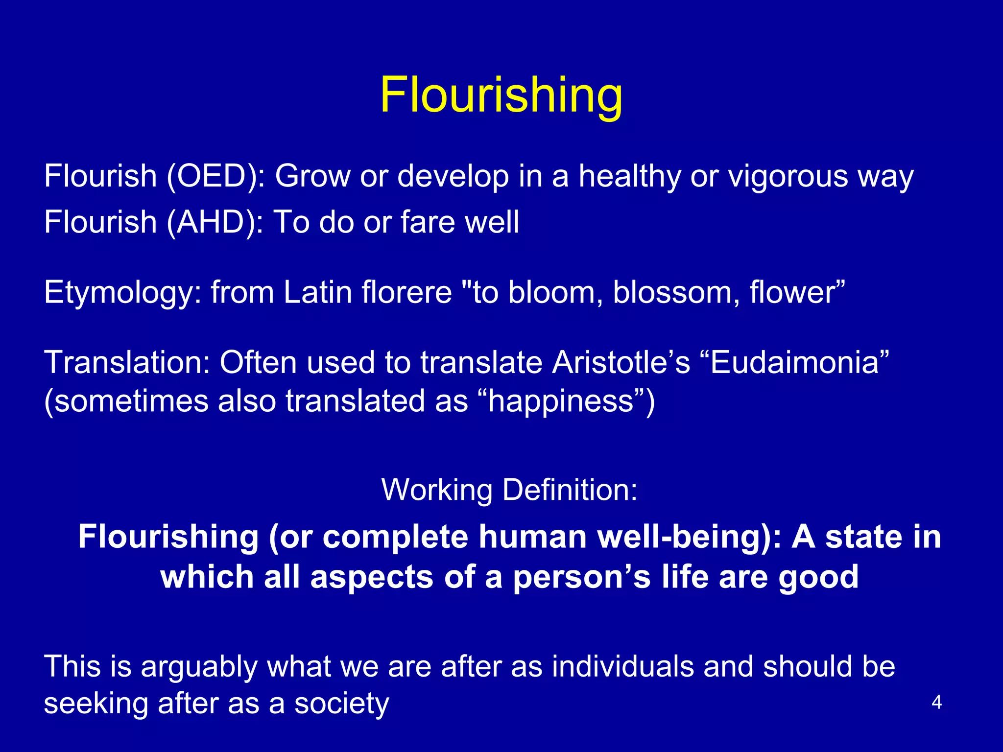 OECD Well-being and Mental Health Conference, Tyler J. VanderWeele ...