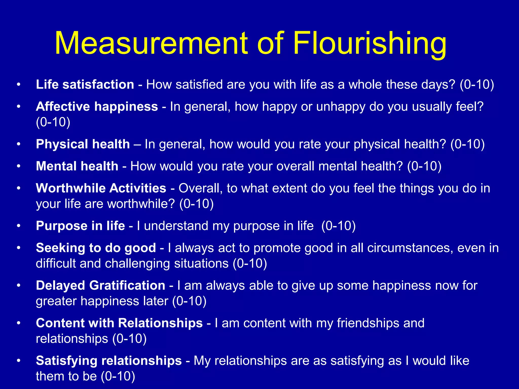 OECD Well-being and Mental Health Conference, Tyler J. VanderWeele ...