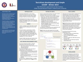 Test-drive development and Umple | PPT