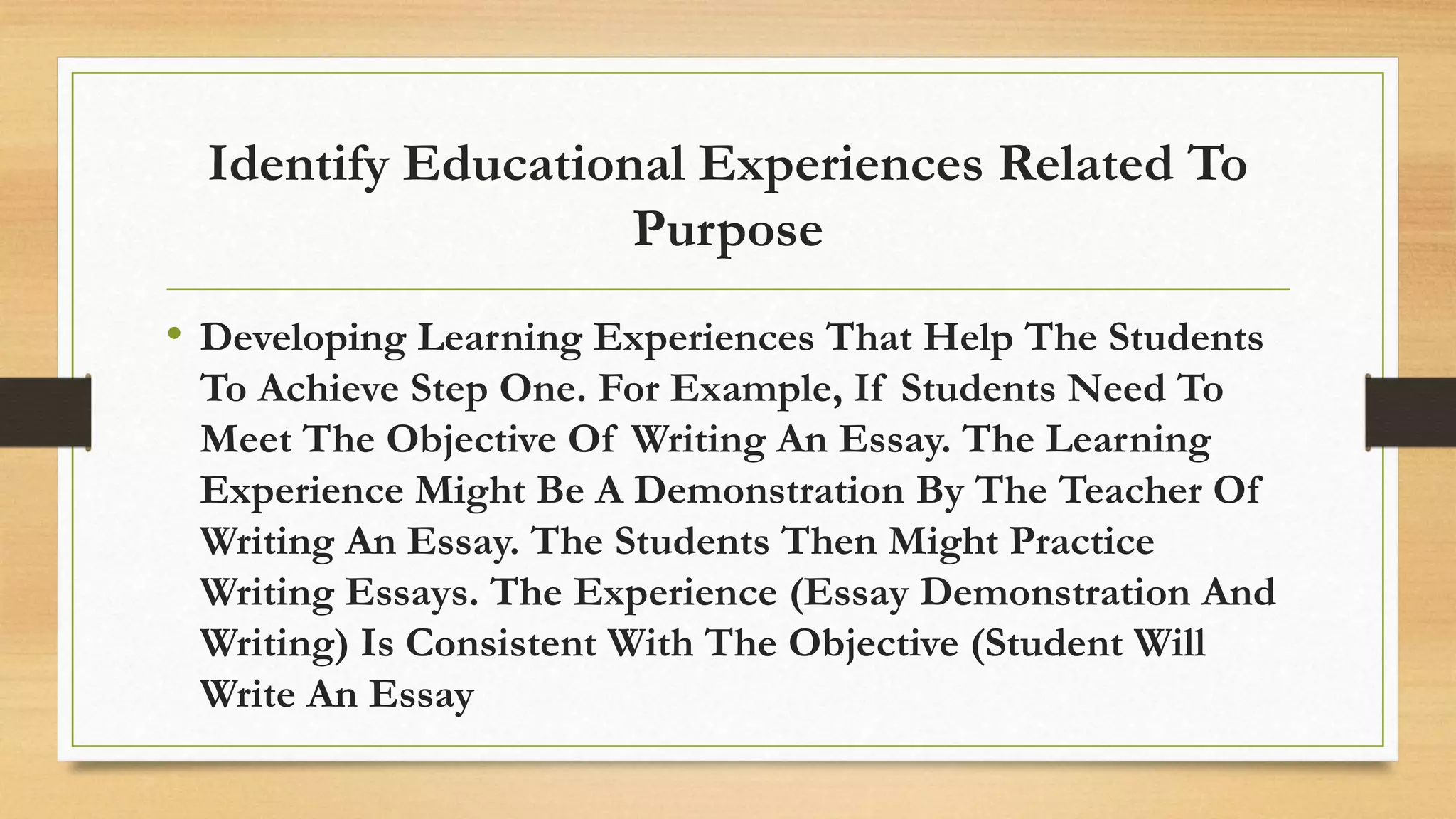 Tyler model of curriculum development | PPTX