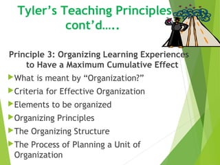 Tyler objective model | PPT