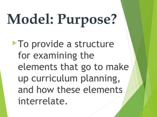 Tyler's Objective Model (TOM) | PPT