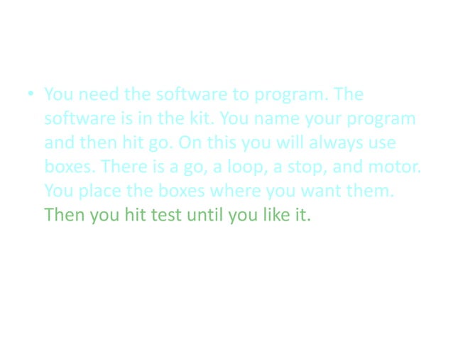 Tyler ppt robotic | PPTX | Robotics | Technology & Computing