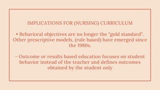 Tylers curriculum model | PDF