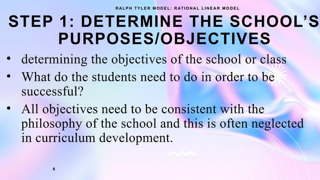 Ralph Tyler Curriculum Development model.pptx | Educational Assessment ...