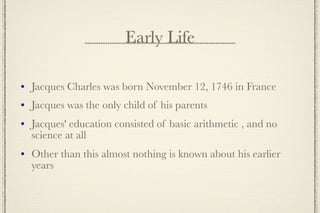 Jaques Charles | PPT