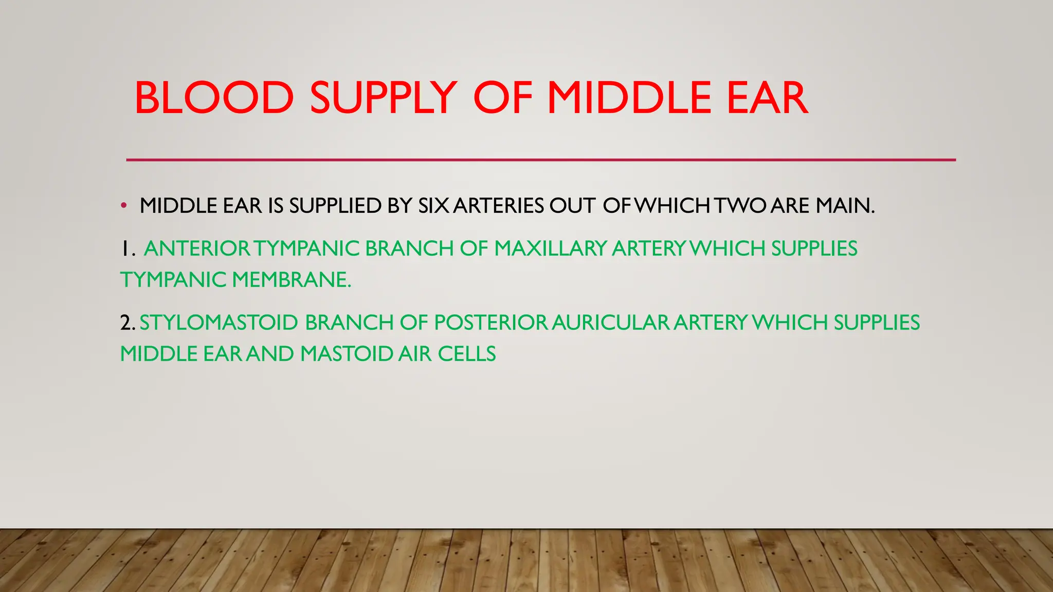 TYMPANIC MEMBRANEAND BLOOD AND NERVE SUPPLY OF MIDDLE EAR.pdf