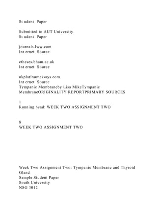 Tympanic Membraneby Lisa MikeFILET IME SUBMIT T ED 1.docx