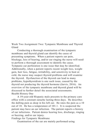 Tympanic Membraneby Lisa MikeFILET IME SUBMIT T ED 1.docx