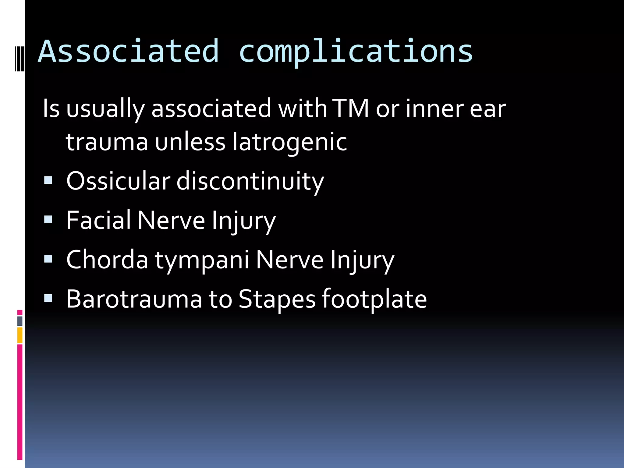 Tympanic membrane perforation | PPTX