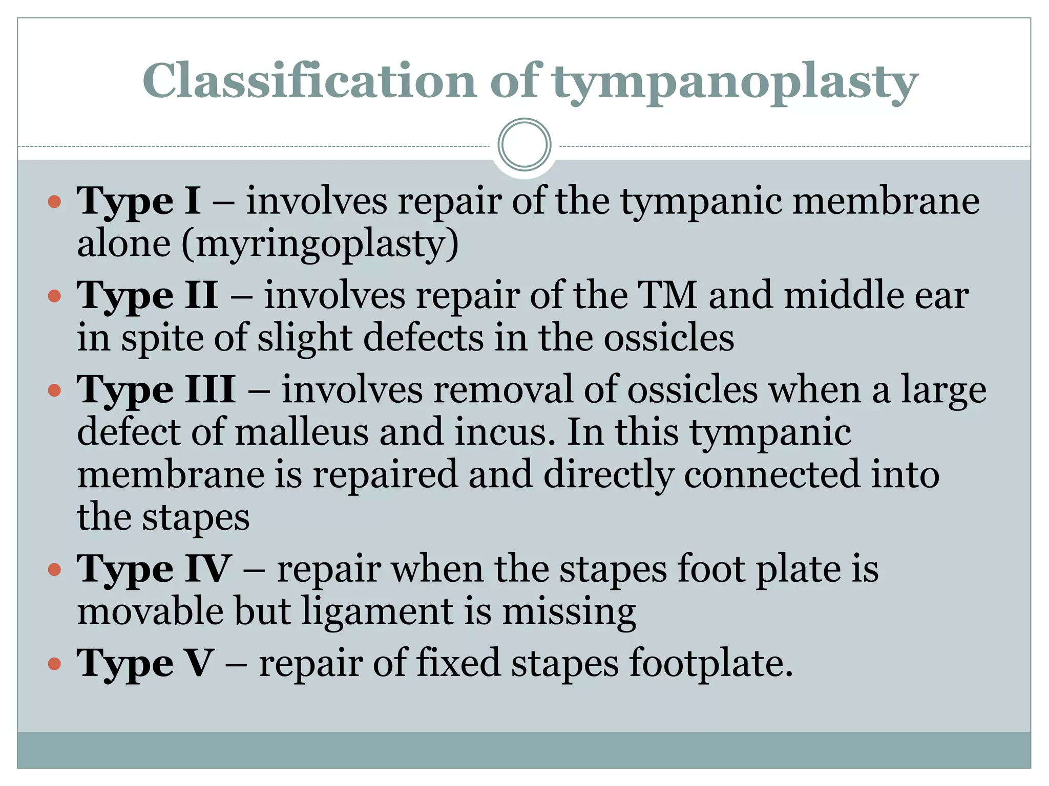 Tympanic membrane perforation | PPTX