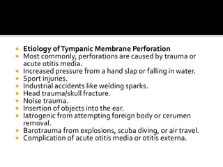 TYMPANIC MEMBRANE PERFORATION. .pdf