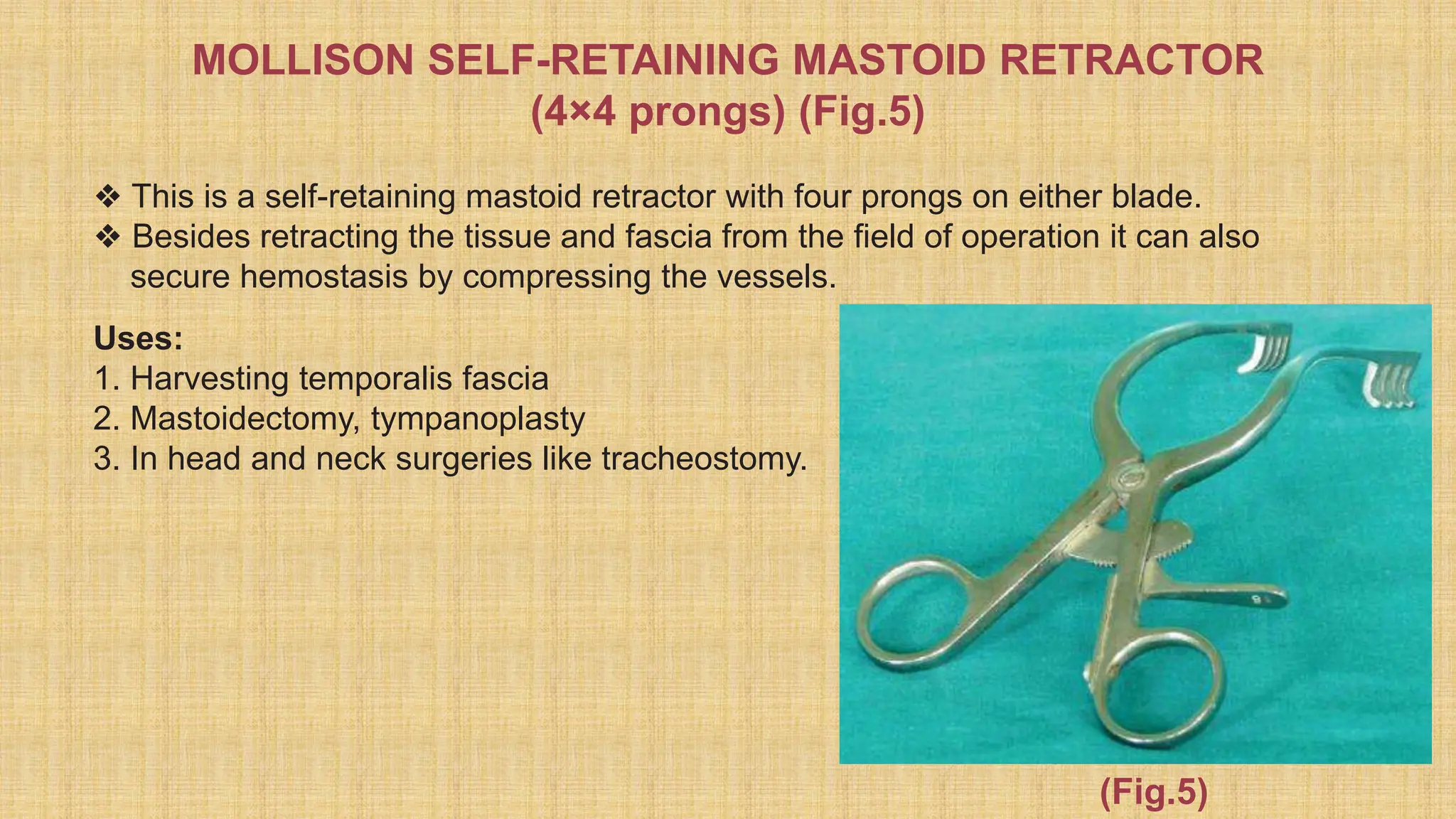 Tympanoplasty instruments | PPTX