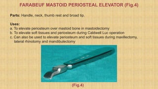 Tympanoplasty instruments | PPTX