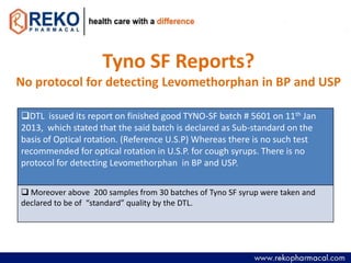Tyno facts and figures | PPT