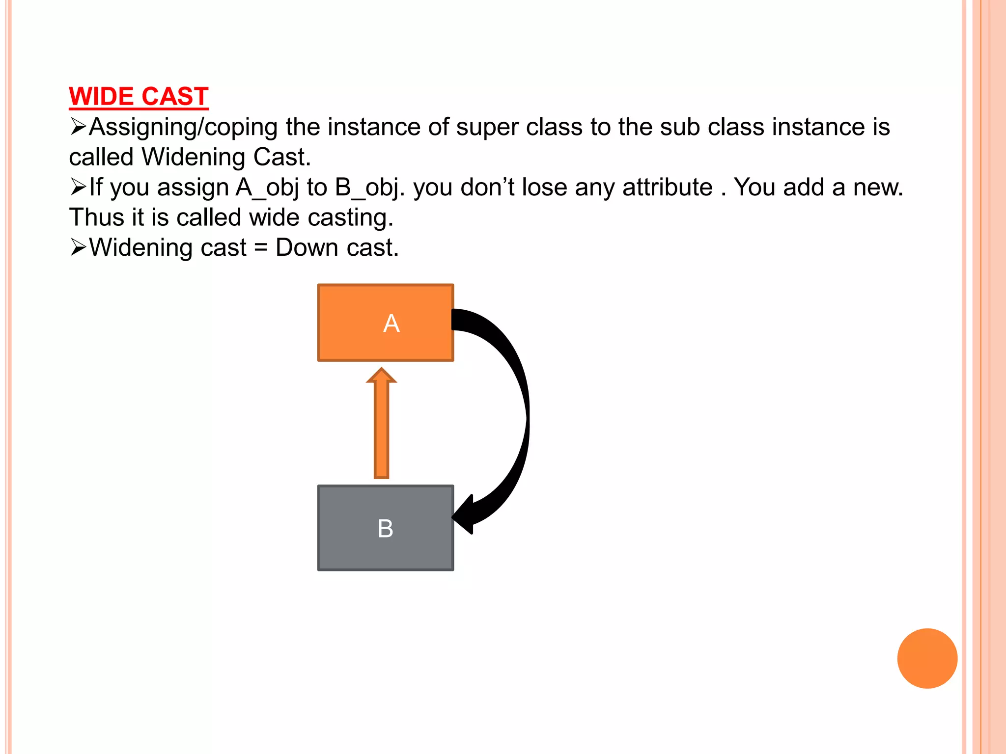 Type casting in ooabap | PPTX