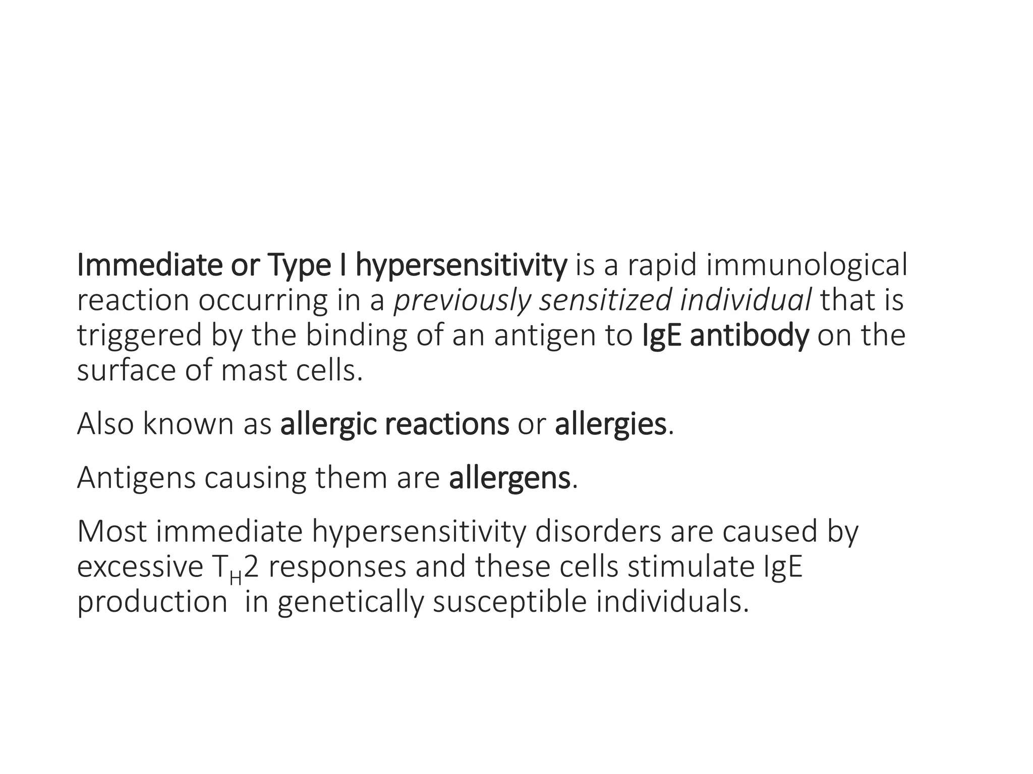 Type I Hypersensitivity Reaction | PPTX