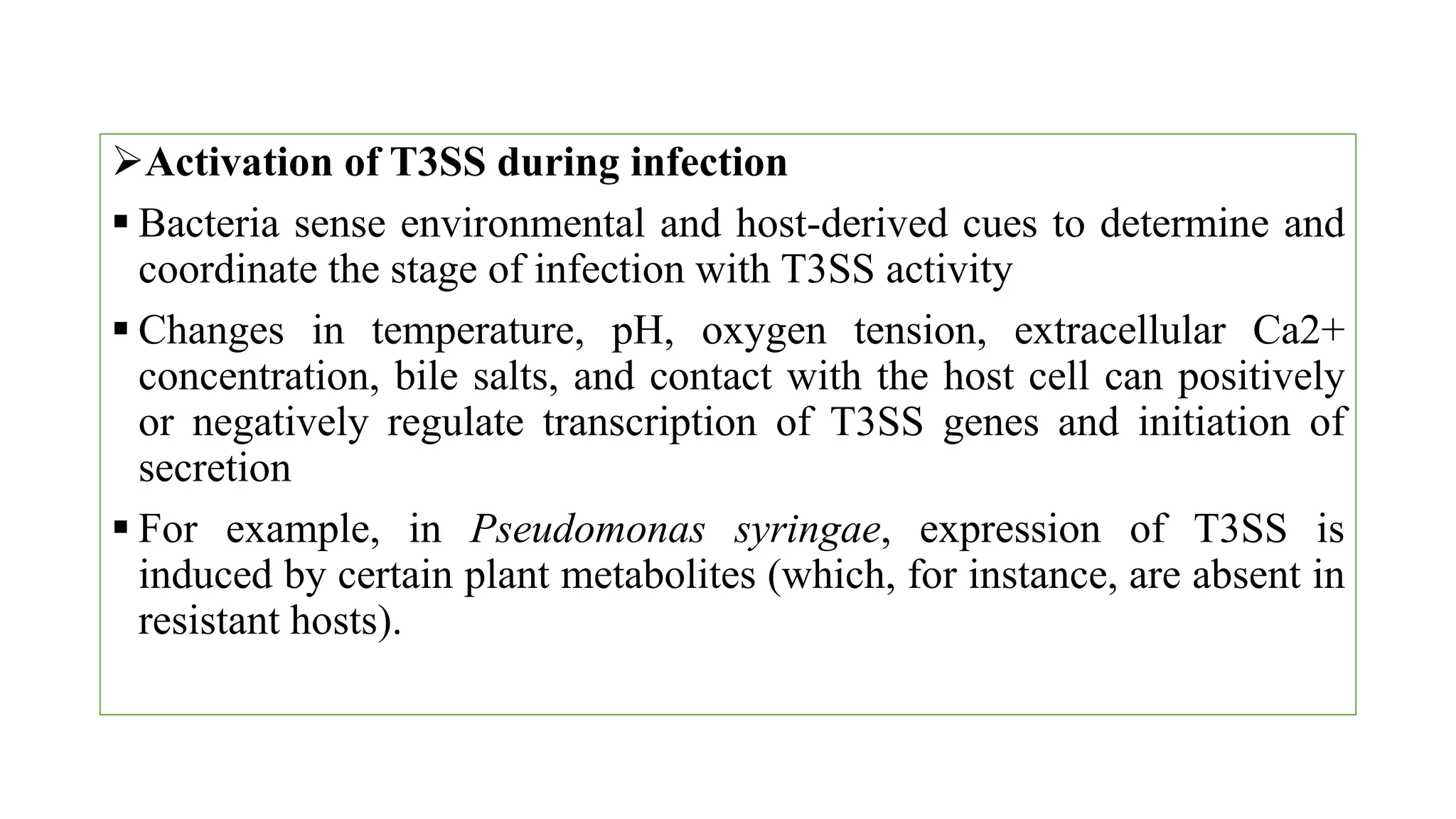 Type iii bacterial secretion system | PPTX
