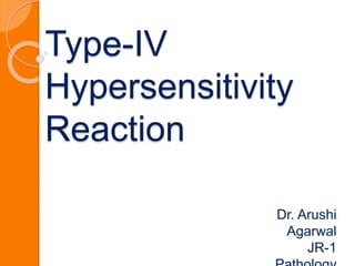 Type iv hypersensitivity reaction | PPTX
