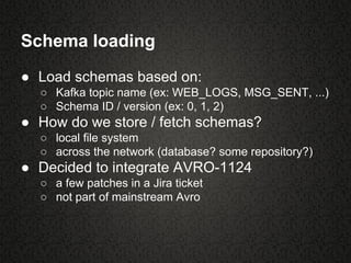 Type safe, versioned, and rewindable stream processing with Apache {Avro, Kafka} and Scala | PDF