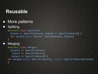Type safe, versioned, and rewindable stream processing with Apache {Avro, Kafka} and Scala | PDF