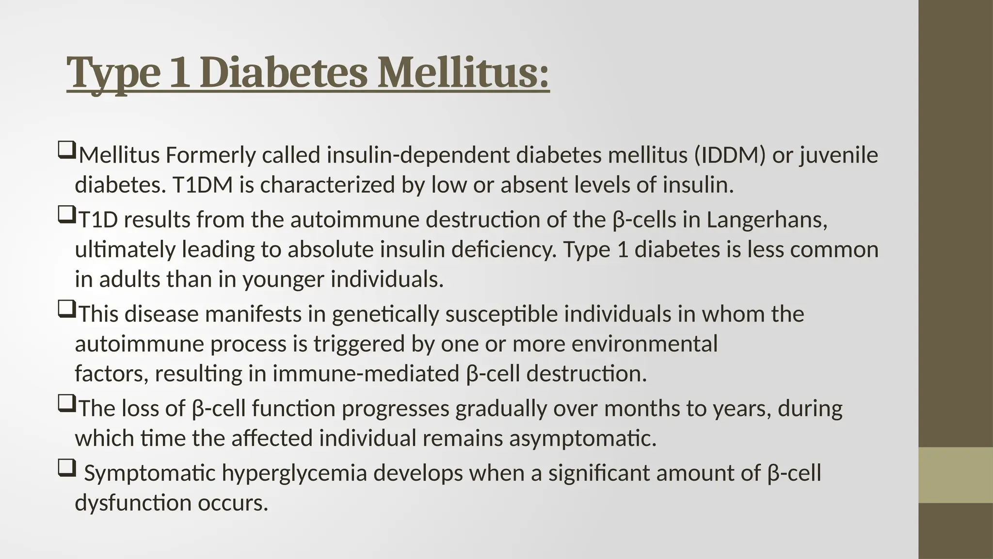 type 1 diabetes mellitus: as an autoimmune disease.pptx
