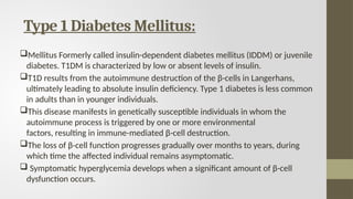 type 1 diabetes mellitus: as an autoimmune disease.pptx