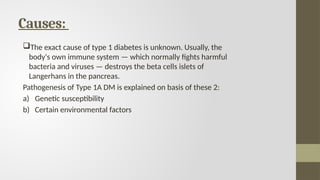 type 1 diabetes mellitus: as an autoimmune disease.pptx
