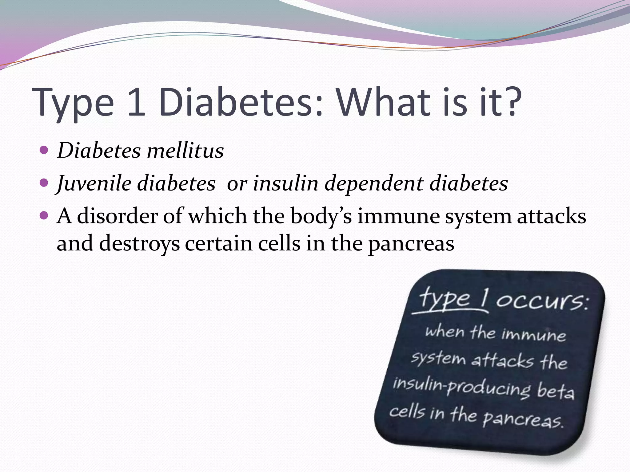Type 1 diabetes anatomy2 | PPTX