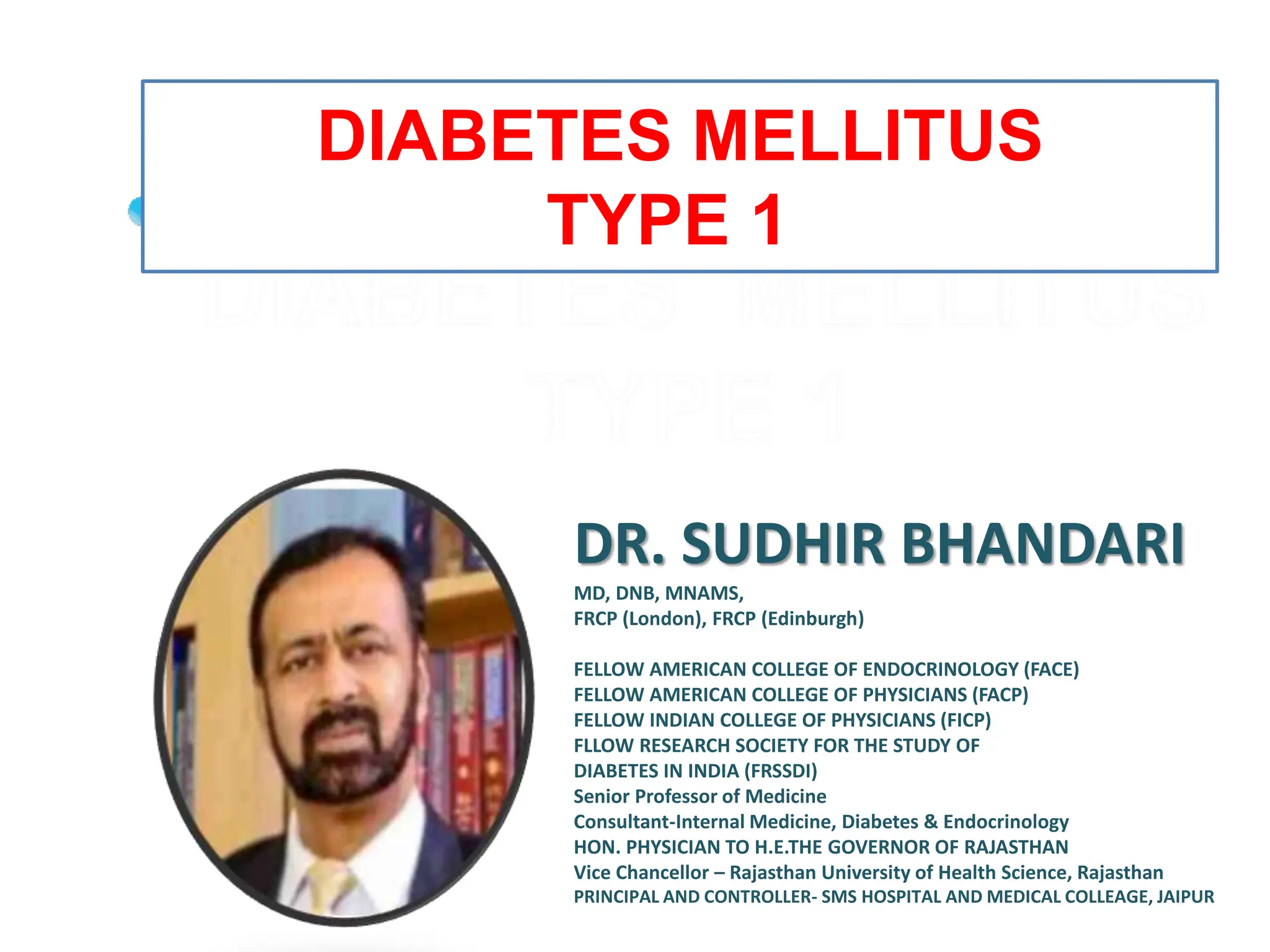 Type 1 Diabetes and Insulin UG Classes.pptx