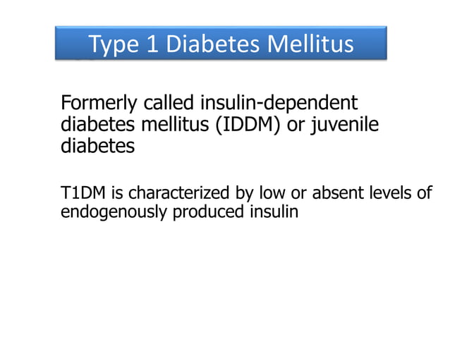 Type 1 Diabetes and Insulin UG Classes.pptx