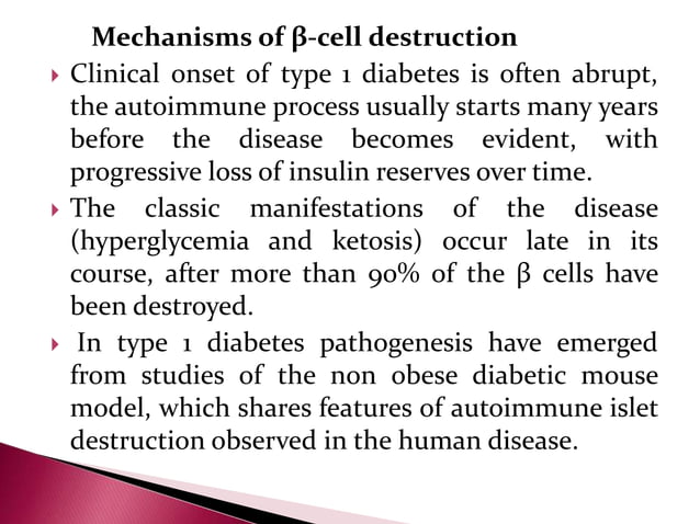 Type 1 diabetes mellitus | PPTX
