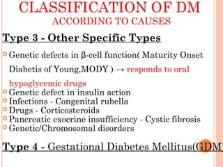 Type1 diabetes mellitus Final yr MBBS Lecture | PPT